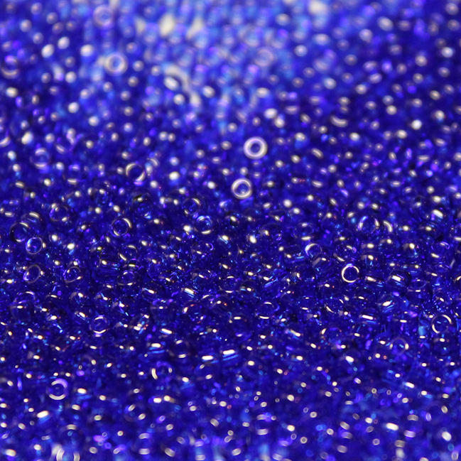 Transparent Cobalt Blue ~ 15/0 JSB 151 – Powwowbling
