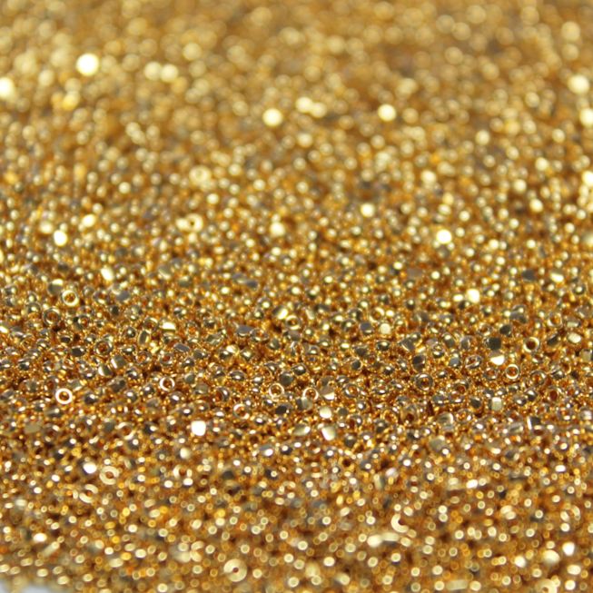 Permafinish Galvanized Metallic Gold ~ 15/0 3CUT P471 – Powwowbling