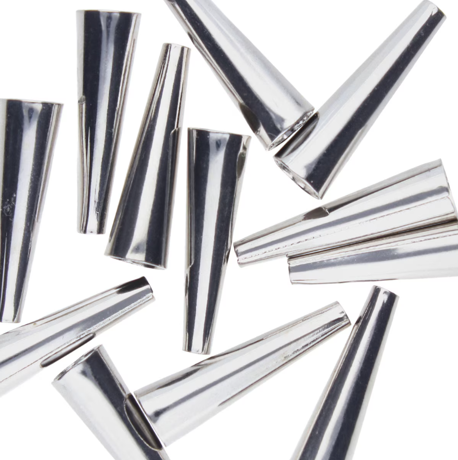 Metal Cones 19.1mm - 24 Silver - SC4 – Powwowbling