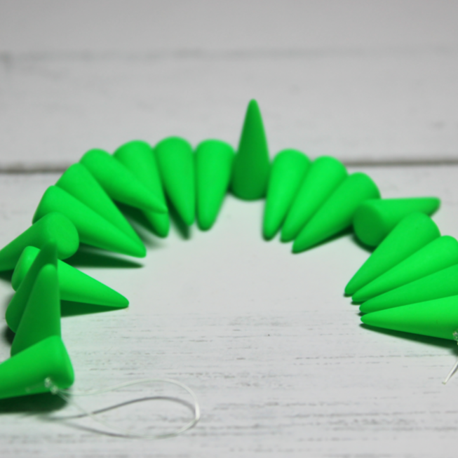 7x17mm Spike - Matte Neon Green ~ Spike 32 – Powwowbling