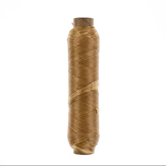 20 Yards Artificial Sinew Bobbin - Natural – Powwowbling